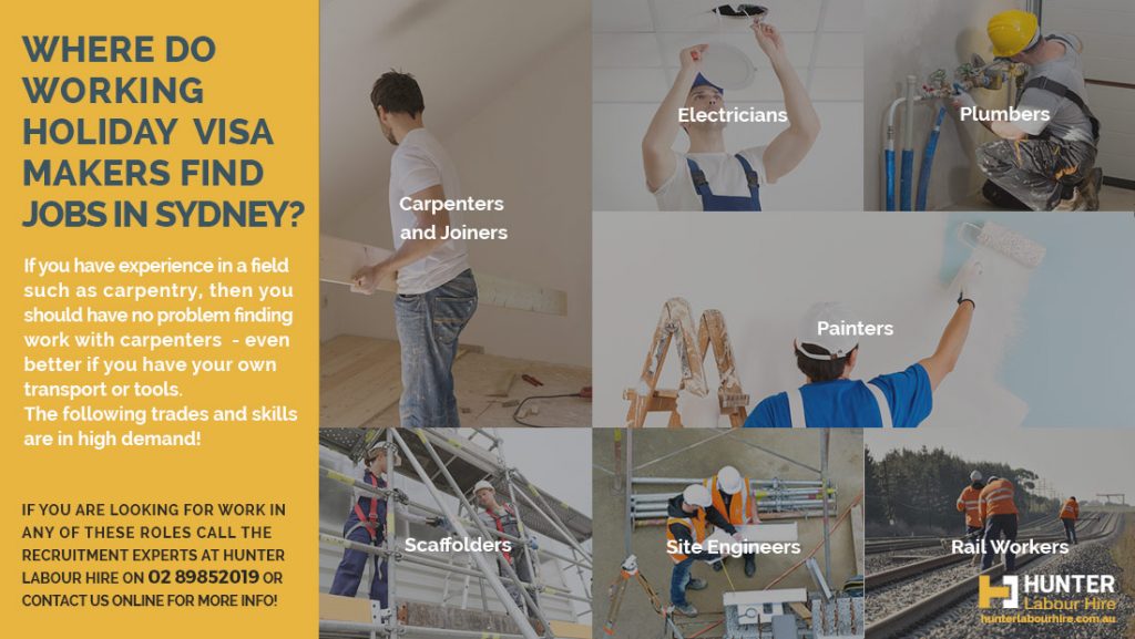 Working Holiday Visa Jobs and Tips | Hunter Labour Hire Sydney