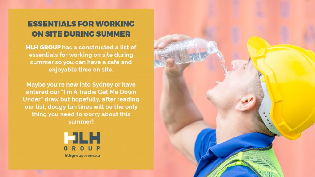 The Essential Checklist for Labourers Working on Sites in Summer