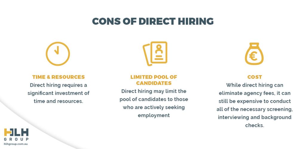 The Pros and Cons of Using Labour Hire Vs Direct Hiring