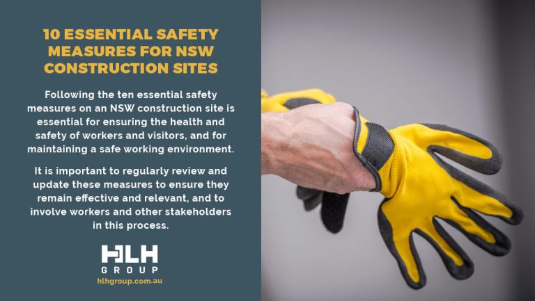 10 Essential Safety Measures For Every NSW Construction Site