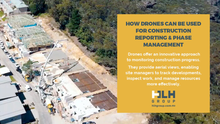 Drones for Construction Reporting & Phase Management | HLH