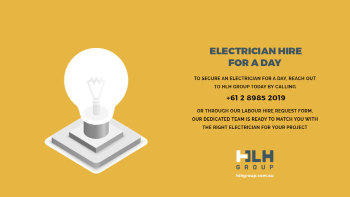 Hire An Electrician For A Day Sydney | HLH Group