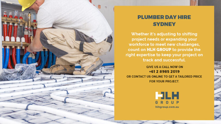 Hire A Plumber For The Day Sydney | HLH Group